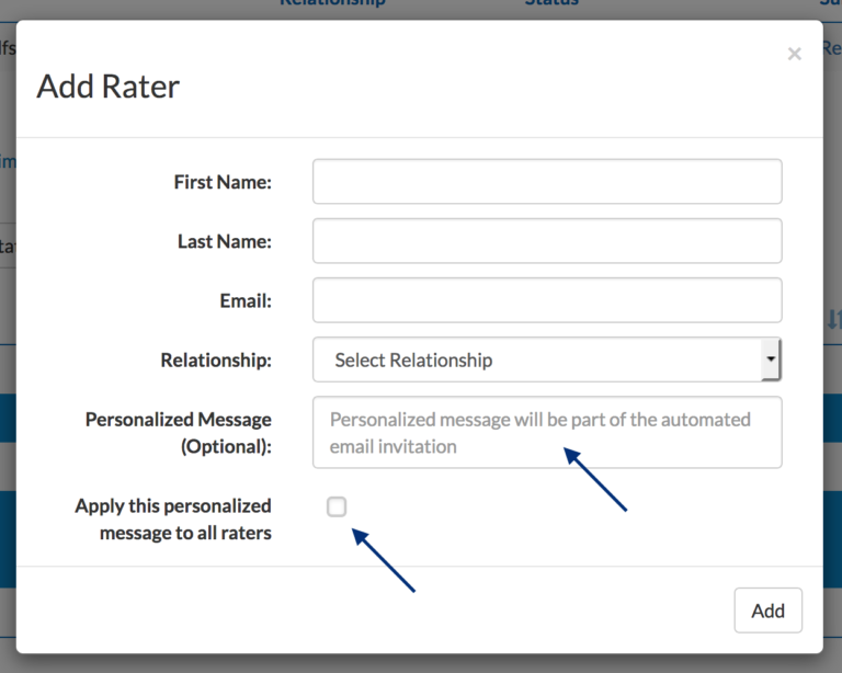 Complete Redesign: Invite Raters Page - SelfStir | 360 degree feedback ...